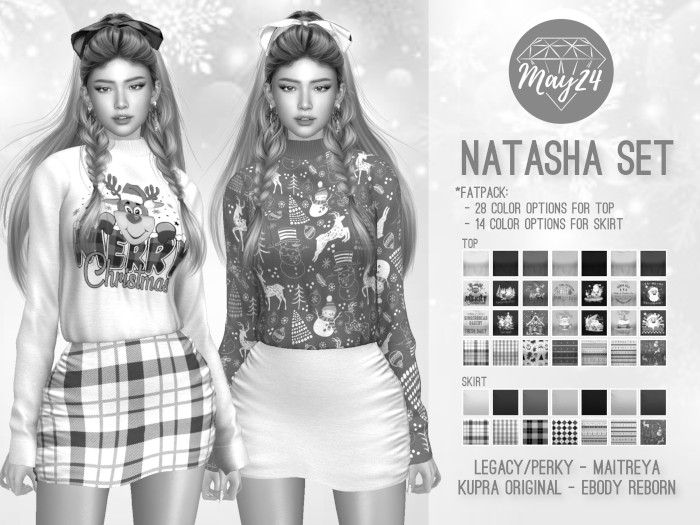 Second Life Marketplace Natasha Set Demo